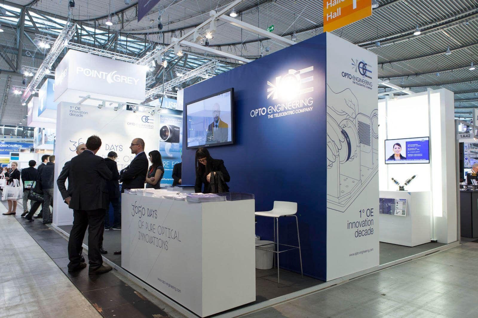 Opto Engineering booth at Vision 2012, Stuttgart | Opto Engineering